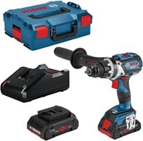 Bosch Blauw GSR 18V-110 C - 18V Li-Ion accu boor-/schroefmachine set (2x4.0Ah accu) in L-Boxx ...