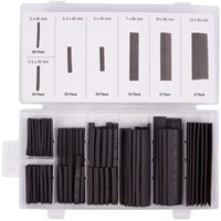 Enzo Krimpkous set 127 Delig zwart 4141000 ToolMax