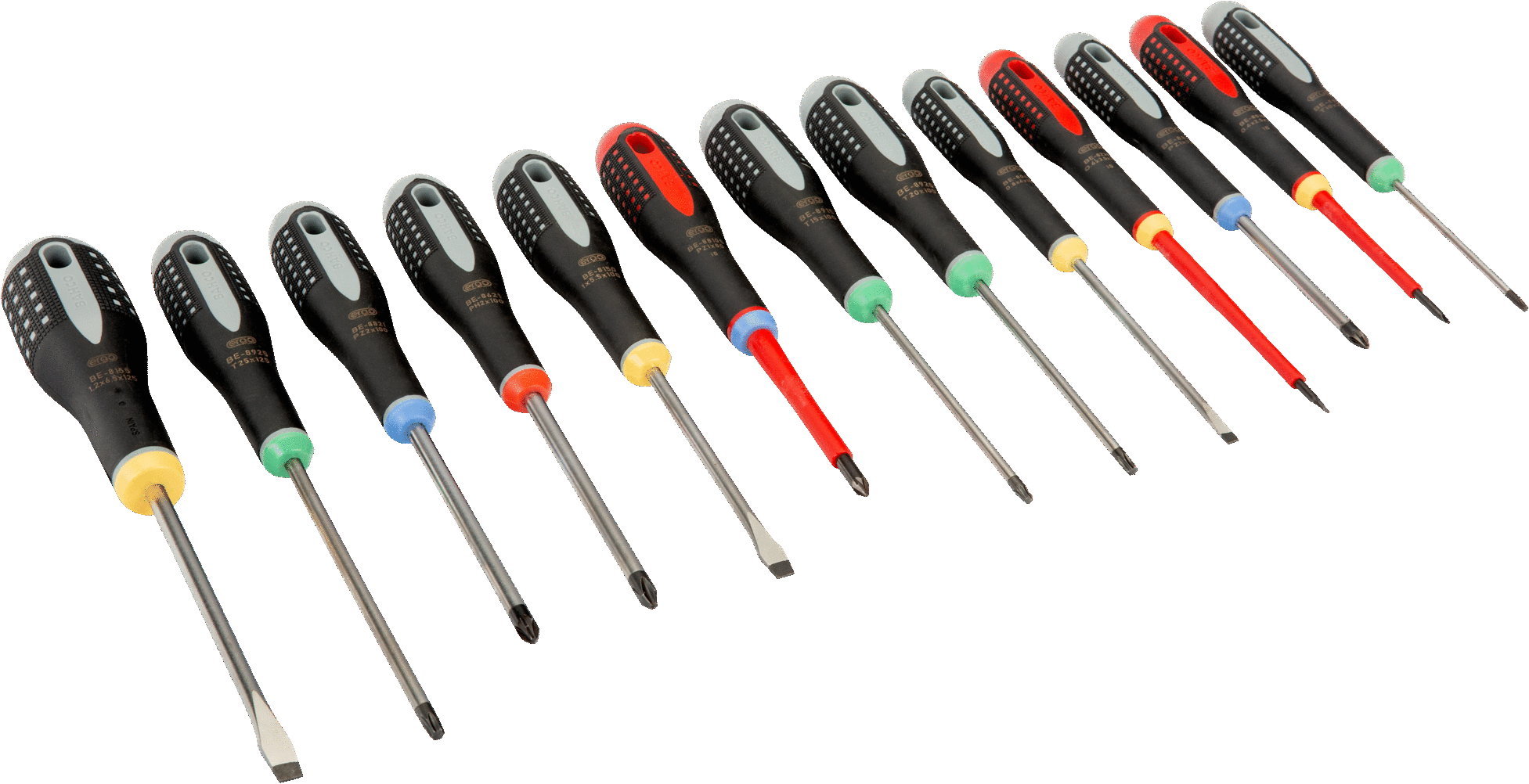 Bahco Schroevendraaierset XL | Gekleurd | BE-9875 - 13-delig ToolMax