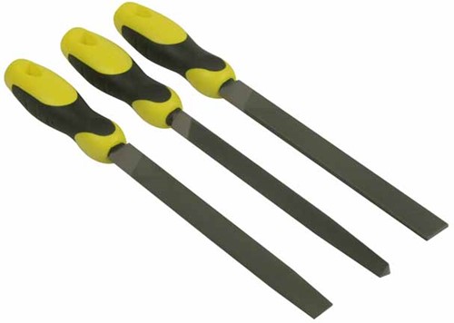 Stanley handgereedschap Platte Rasp Halfzoet 200mm - 0-22-467 ToolMax