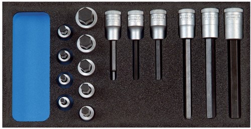 Gedore Doppenset 1/2" inbus - 2308932 ToolMax