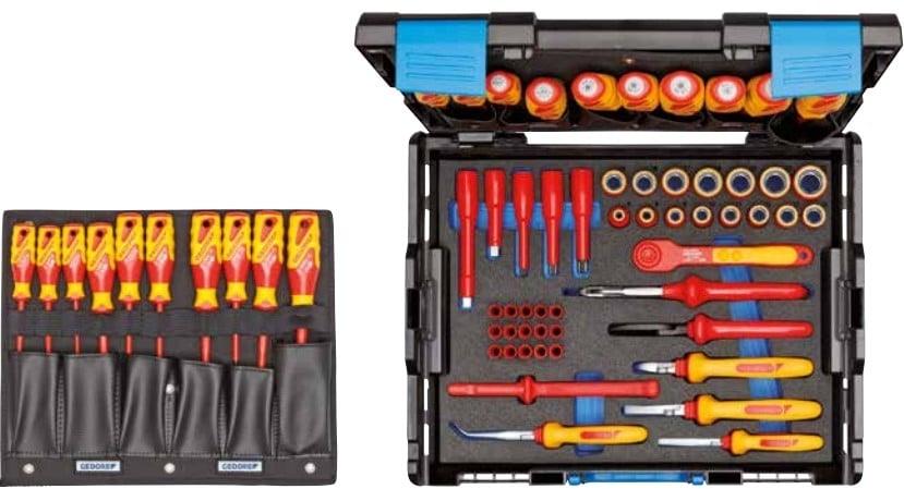 Gedore Gereedschapset 3/8", Tbv Hybride Auto'S, In L-Boxx 136®, 53-Dlg ...