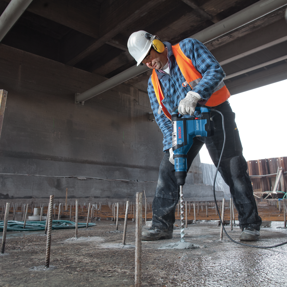 Bosch Blauw GBH 8-45 DV SDS-Max Boorhamer 1500W - 12,5J - 0611265000 ToolMax