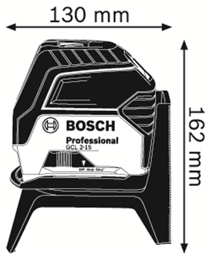 Bosch Blauw GCL 2-15 Professional Lijnlaser - 0601066E00 ToolMax
