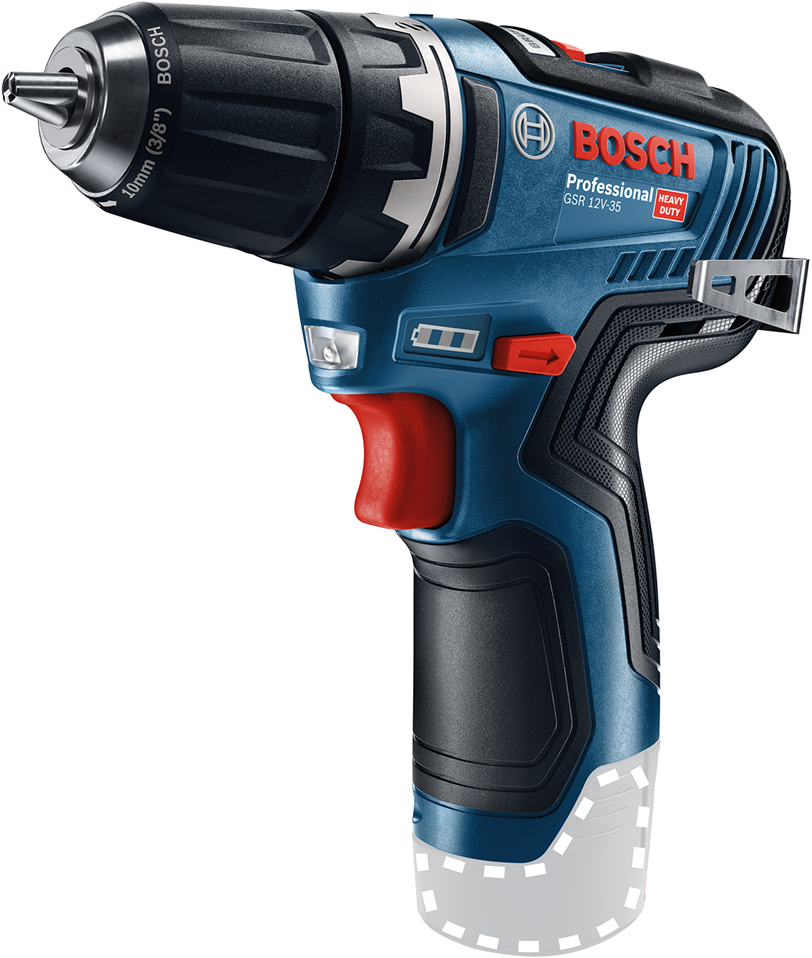 Bosch Blauw GSR 12 V-35 Accu schroefboor 12v | 2x 3.0Ah accu's in L ...