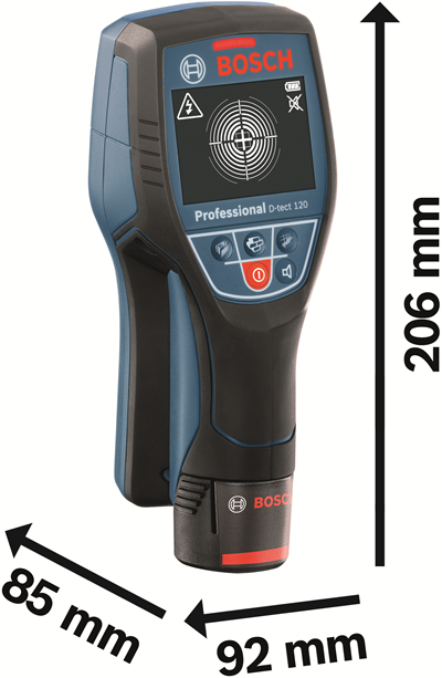 Bosch Blauw D-Tect 120 Multidetector Click & Go | zonder accu's en ...