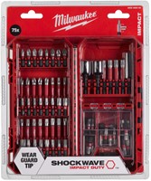 Milwaukee Accessoires Shockwave Impact Duty Schroefbit set 75-delig ...
