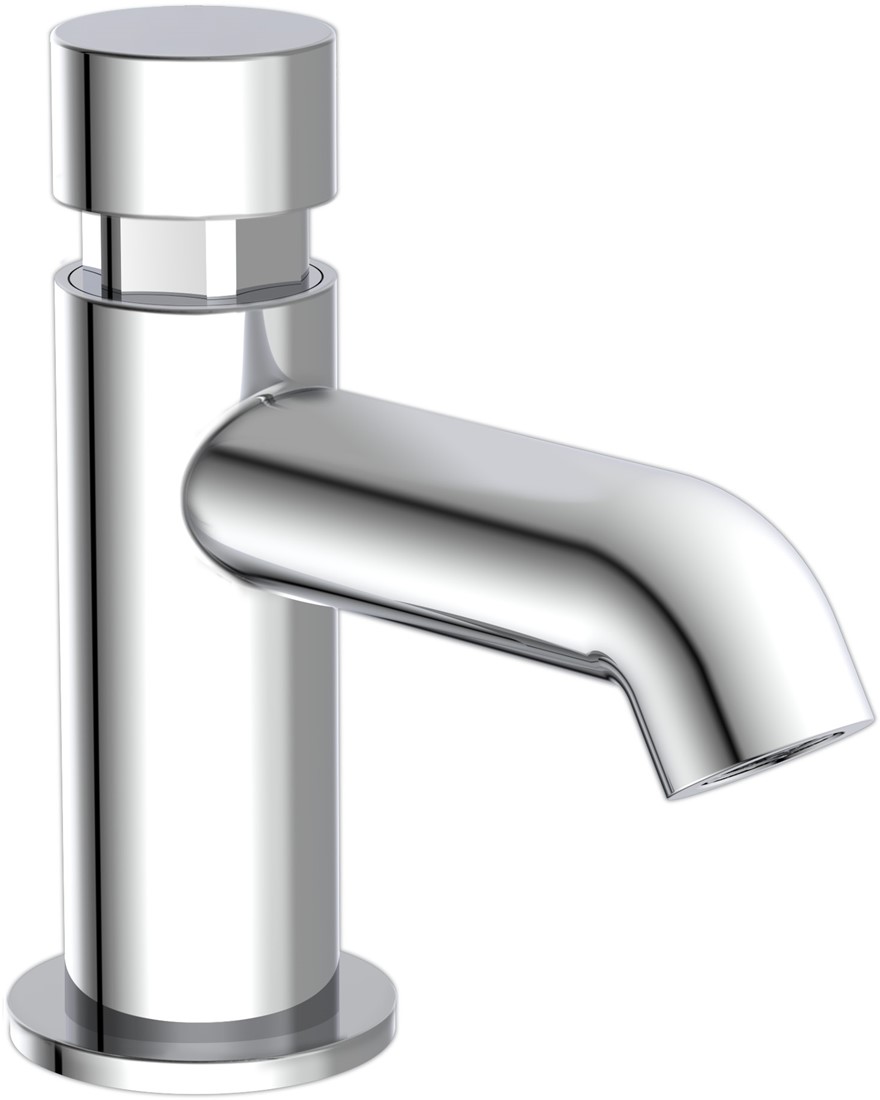 Schutte LIMA zelfsluitende fonteinkraan | chroom - 46951 ToolMax