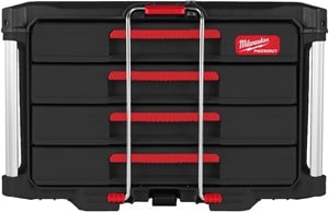 Milwaukee Packout 4 Drawer Tool Box PACKOUT™ Box 4 lades 363 x 564 x ...
