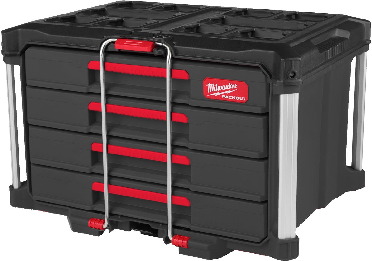 Milwaukee Packout 4 Drawer Tool Box PACKOUT™ Box 4 lades 363 x 564 x ...