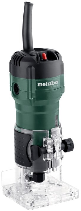 Metabo FM 500-6 Kantenfrees | 500 W | Incl. Parallelgeleider ...
