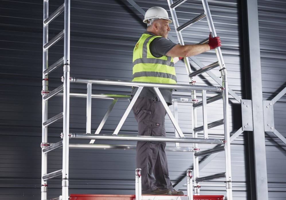 Altrex RS MiTower Plus | 6m | Fiber-Deck | Snel Bouw Rolsteiger ...