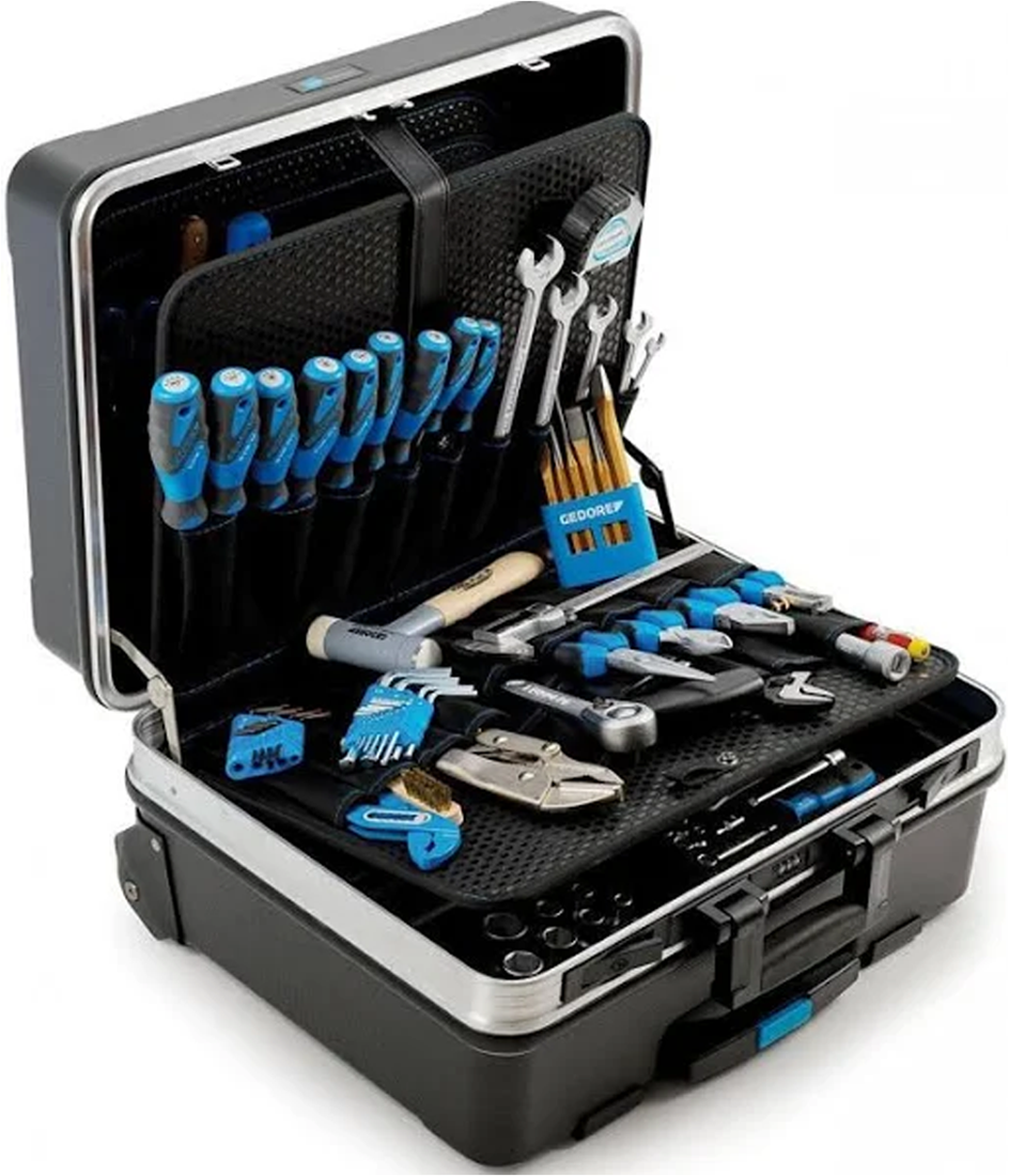 Gedore S100 - 120.04/P | Gereedschapset | Incl. B&W koffer | 101-delig ...