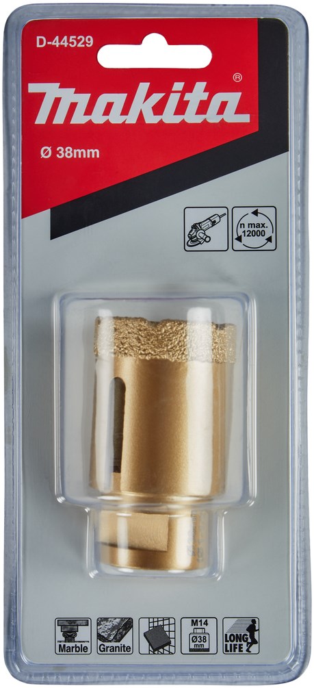 Makita Accessoires Diamantboor 38mm - D-44529 D-44529 ToolMax