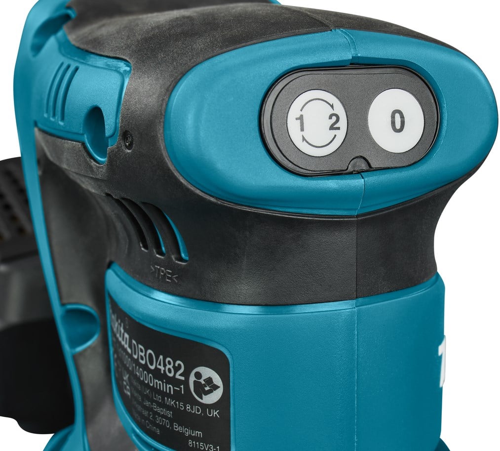 Makita DBO482Z Accu Handpalm Vlakschuurmachine | 18V | Zonder accu's en ...