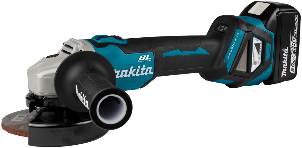 Makita DGA511ZJ 18v Haakse slijper 125mm | zonder accu's en lader in M ...