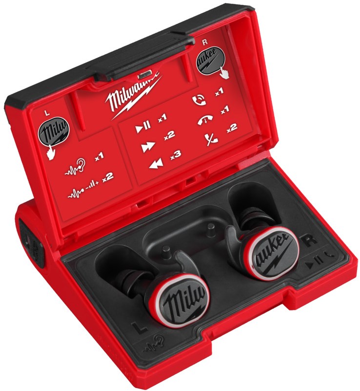Milwaukee L4 RLEPB-301 actieve Bluetooth gehoorbescherming - 4933478750 ...