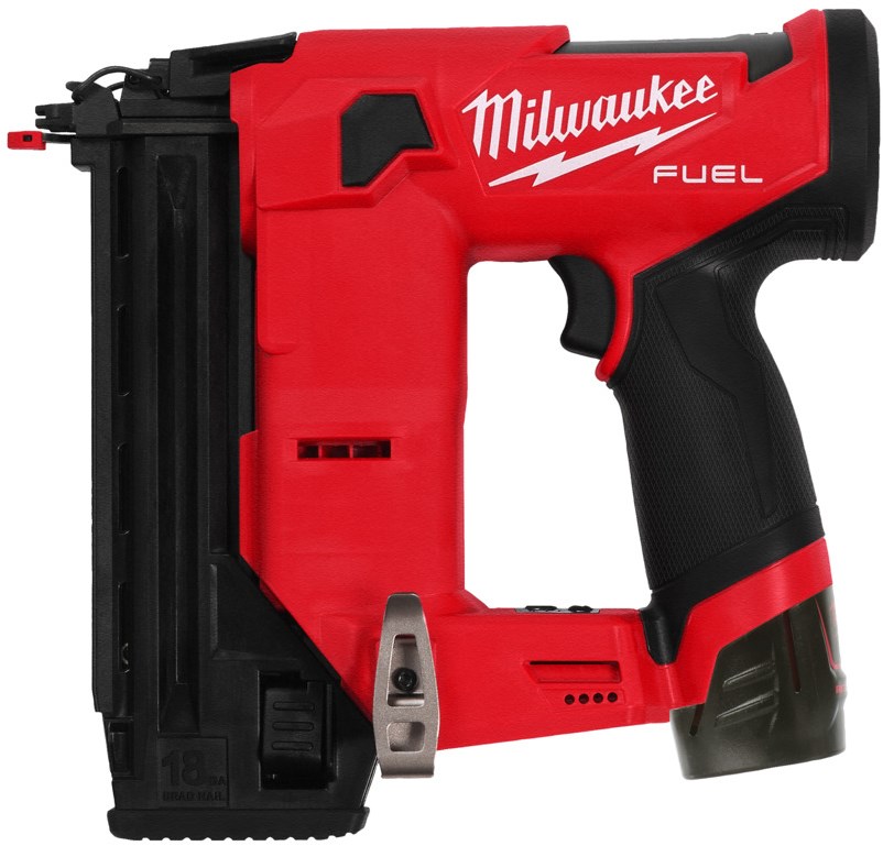 Milwaukee M12 FCN18GS-202X | M12 FUEL™ compacte 18 GA rechte tacker ...