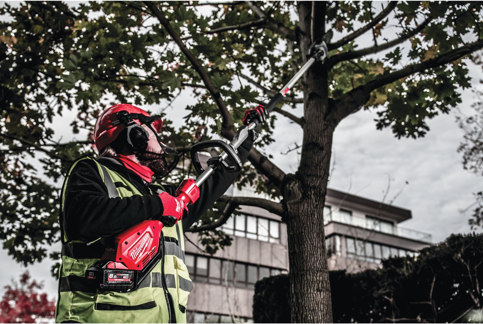 Milwaukee M18 FOPH-CSA | KETTINGZAAG opzetstuk voor outdoor power head ...