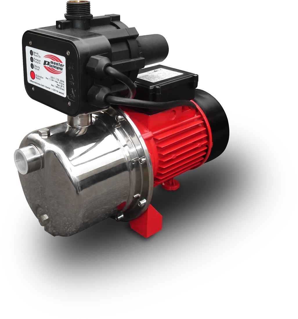 Master Pumps Oppervlaktewaterpomp | 1100W | RVS BEHUIZING+PERS. - MPXI11MULTIPC - MPXI11MULTIPC ...
