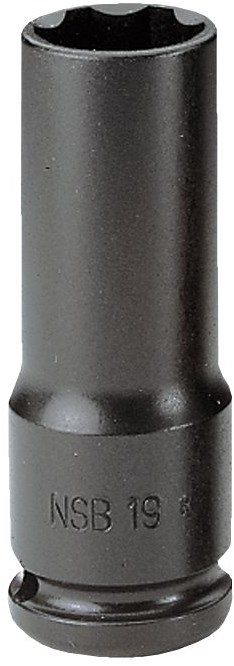 Facom lange impact doppen 1/2' convex 19mm - NSB.19 ToolMax