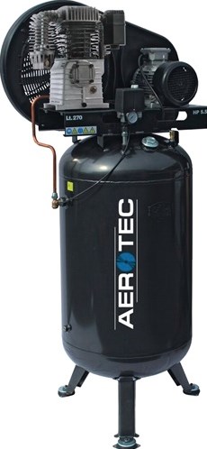 Aerotec Compressor | 690 l/min 10 bar | 4,0 kW 400 V 50 Hz | 270 l | 1 ...