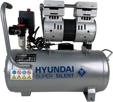 Hyundai Stille Compressor | 30L | 8 bar | 120 L/min - 55754-2ekans ToolMax