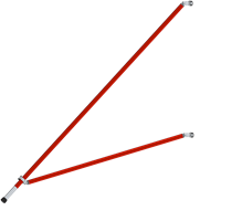 Altrex Driehoekstabilisator | Easy-Lock RS5 | Rood | RS TOWER 5 513010 ...