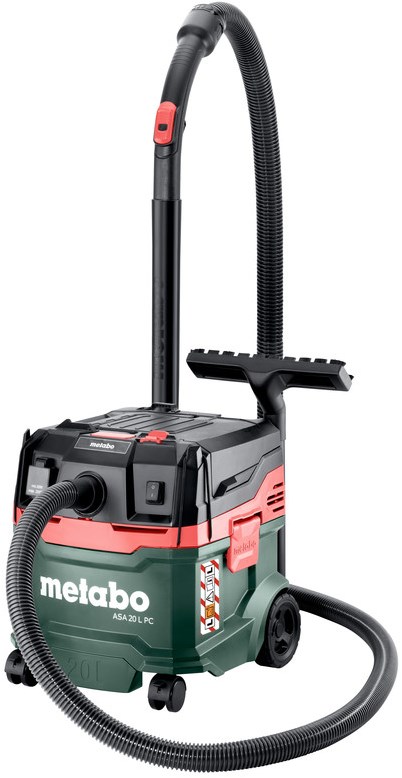 Metabo ASA 20 L PC Bouwstofzuiger | 20 L | 1200 Watt - 602085000 ToolMax