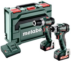 Metabo BS 12 BL + SSD 12 BL Accu Combo set 12V | 2 x 2.0 Ah, SC 30 ...