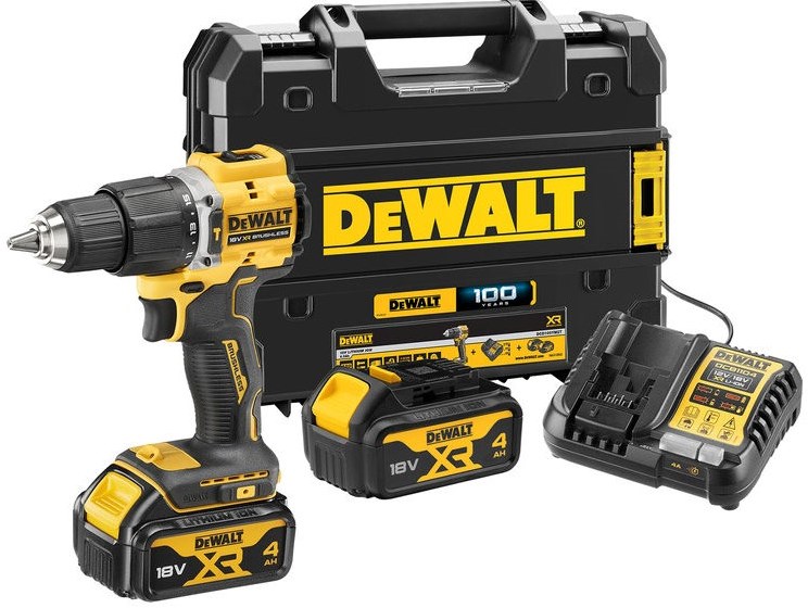 DeWalt DCD100YM2T-QW Accu klopboormachine 18V 4,0Ah Li-Ion in TSTAK ...