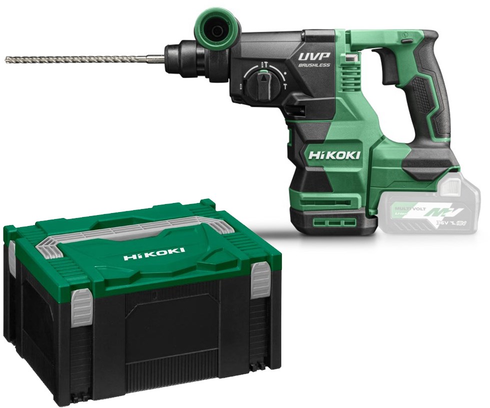 Hikoki DH3628DAW2Z Accu boor-breekhamer | 36 V | 3,2 J | Exclusief ...