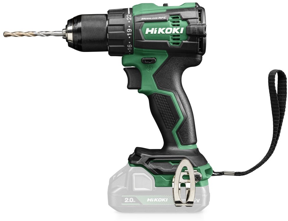 Hikoki DV18DEW4Z Accu klop-boorschroefmachine | 18 V | 70 Nm | Zonder accu's en lader DV18DEW4Z ...