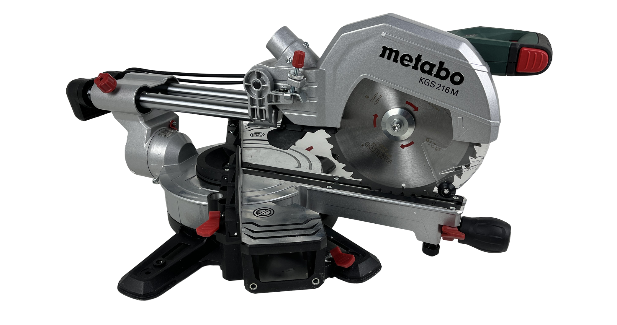 Metabo Afkortzaag KGS 216 M SET met trekfunctie | nieuwste model ...