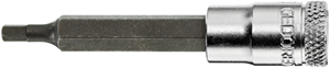 Gedore Dop lang 1/4" Inbus 4 MM - 1933264 ToolMax