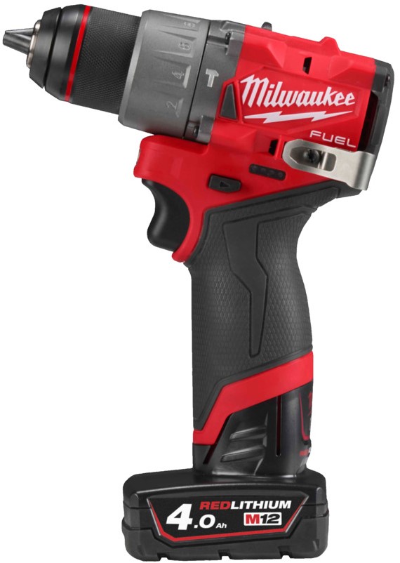 Milwaukee M12 FPD2-402X compacte Accu Klopboor schroefmachine 12V 4.0Ah ...