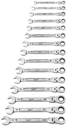 Milwaukee Steek- en Ratelsleutel Set | Max Bite | 15-delig - 4932478558 ...