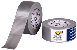 HPX Duct tape 2200 | Zilver | 48mm x 25m - PD4825 - PD4825 ToolMax