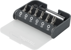 Wolfcraft Bit-box | TORX® T10–T30 | 7-delig - 1216000 ToolMax