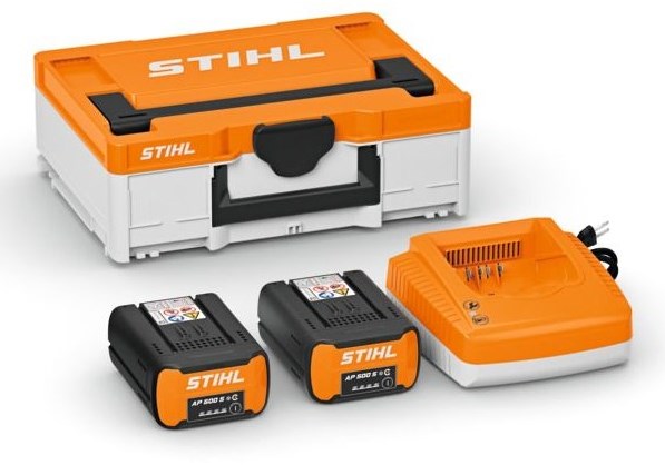 Stihl Powerbox Extrem | 2x Accu AP 500 S + 1x AL 501 Snellader ...
