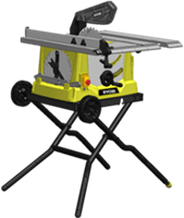 Ryobi RTS1800EF-G 1800w tafelzaagmachine met inklapbaar onderstel ...