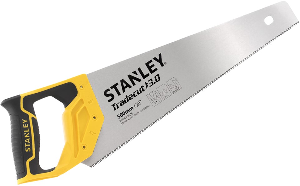 Stanley handgereedschap Houtzaag Tradecut Universal 500mm 8 TPI ...